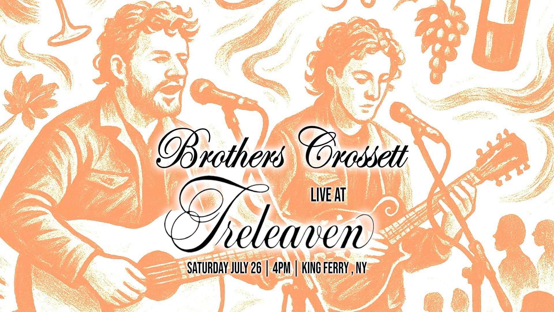 Folk Music Meets FLX Charm: Brothers Crossett Live at Treleaven Wines ...